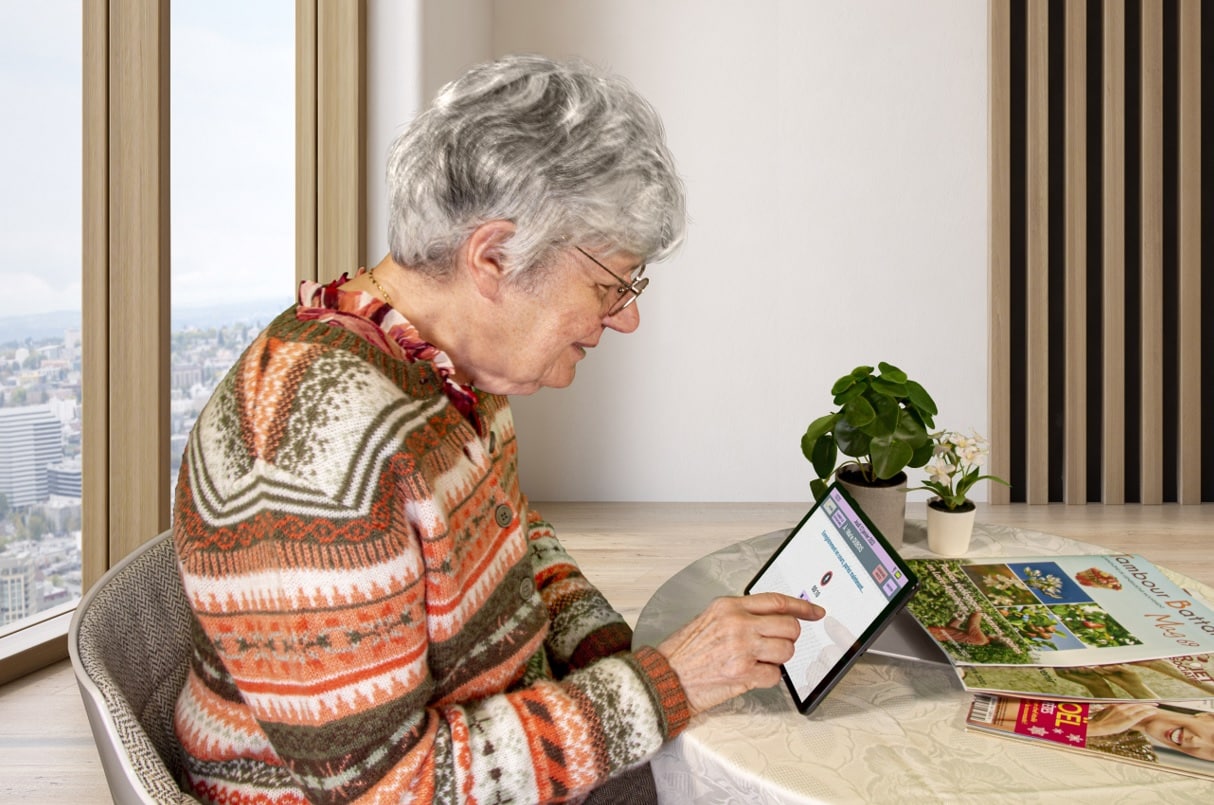 Facilotab, une tablette intuitive pour senior