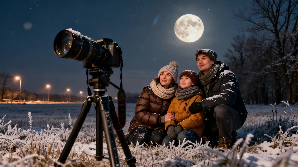 L’événement lunaire de l’année : la Pleine Lune Cold Moon 2025 sera la plus haute et la plus ...