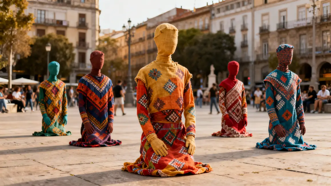 Cette crèche de Noël sans visage à Bruxelles ravive le débat sur les ...