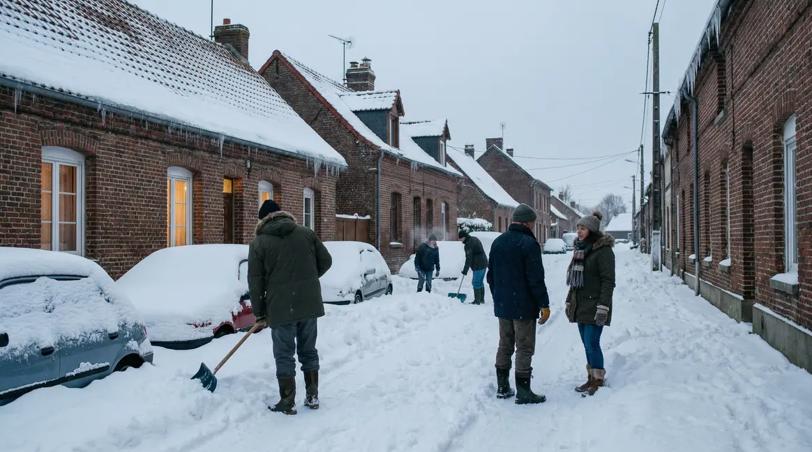 40 cm de neige en Picardie, 15 cm à Paris : quand Roissy a fermé et mis ...